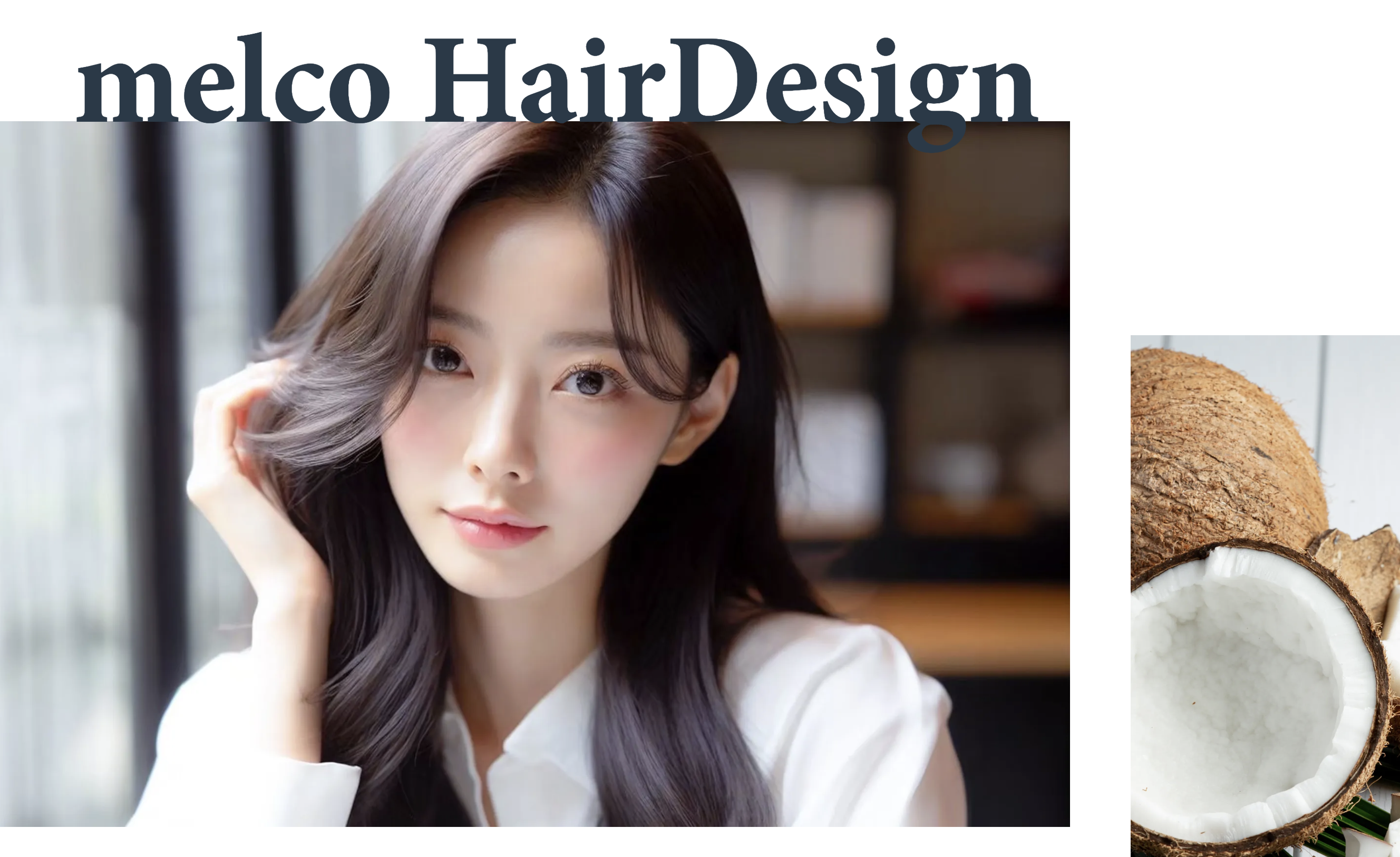 melco HairDesign | World No.1 Coconut Hair Straightening with high ...